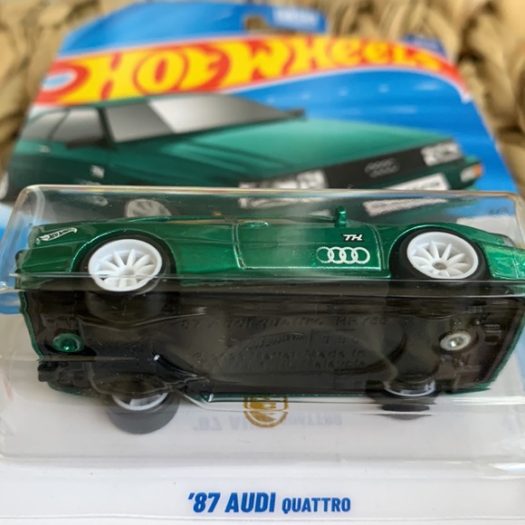 Toys | 225 Hot Wheels Mainline A Case 87 Audi Quattro Super Treasure ...